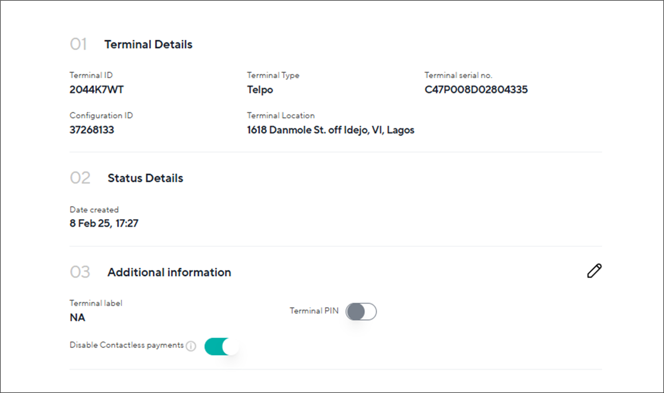 How to Manage your Terminals on the Merchant Portal Dashboard. – Hydrogen