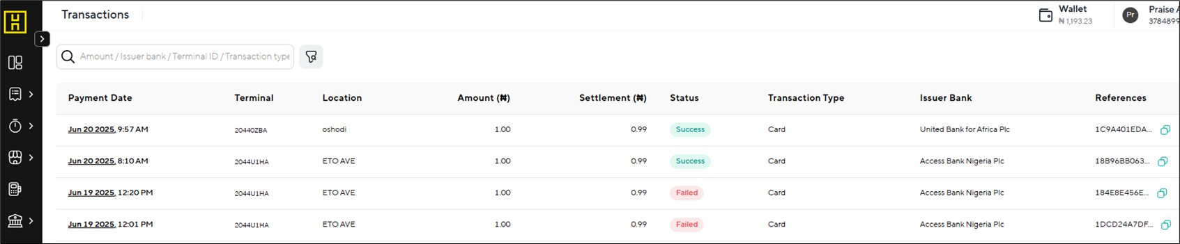 How to Access and Track Your POS Transactions on the Merchant Portal – Hydrogen